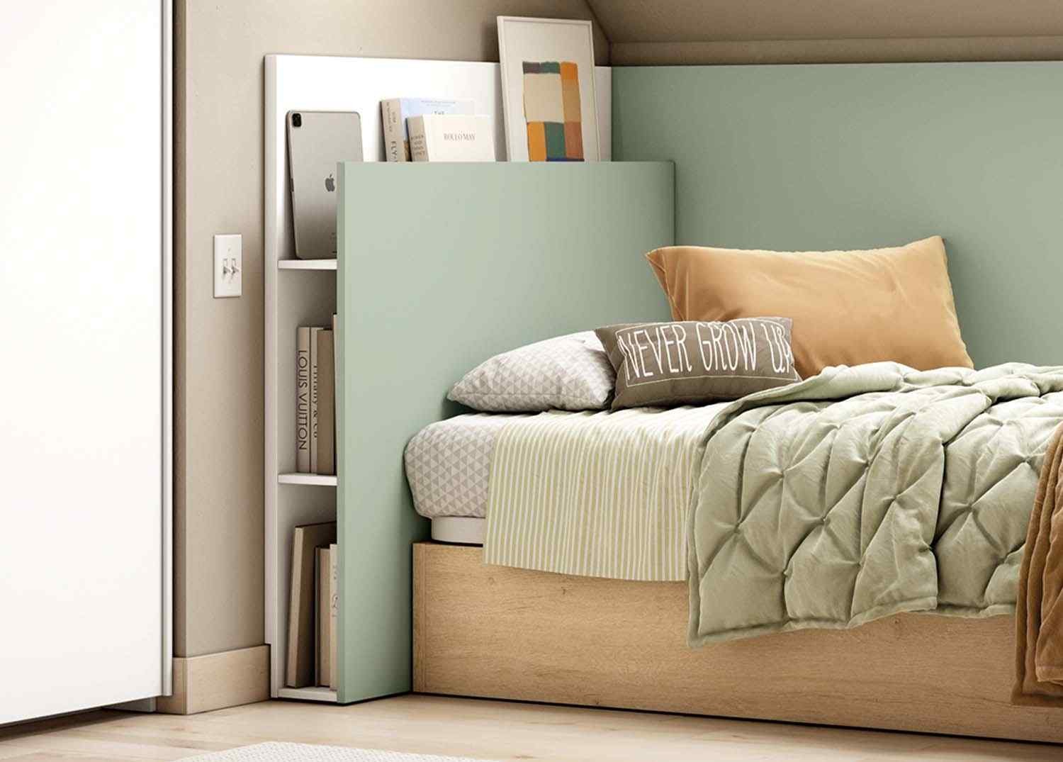 Hazte con tu cabecero de cama con almacenaje Line Plus
