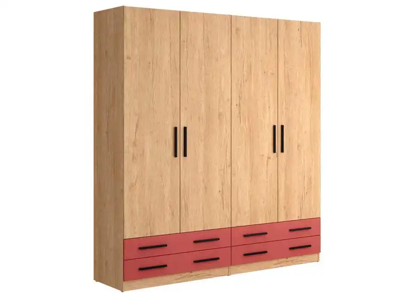 Armari de 4 portes i quatre calaixos Cosmos 4 - Space