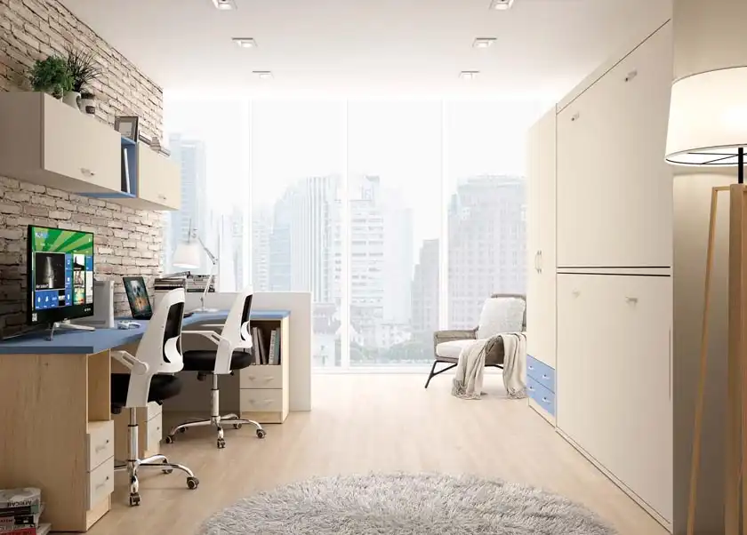 Litera plegable amb emmagatzematge del model Gemini - Space